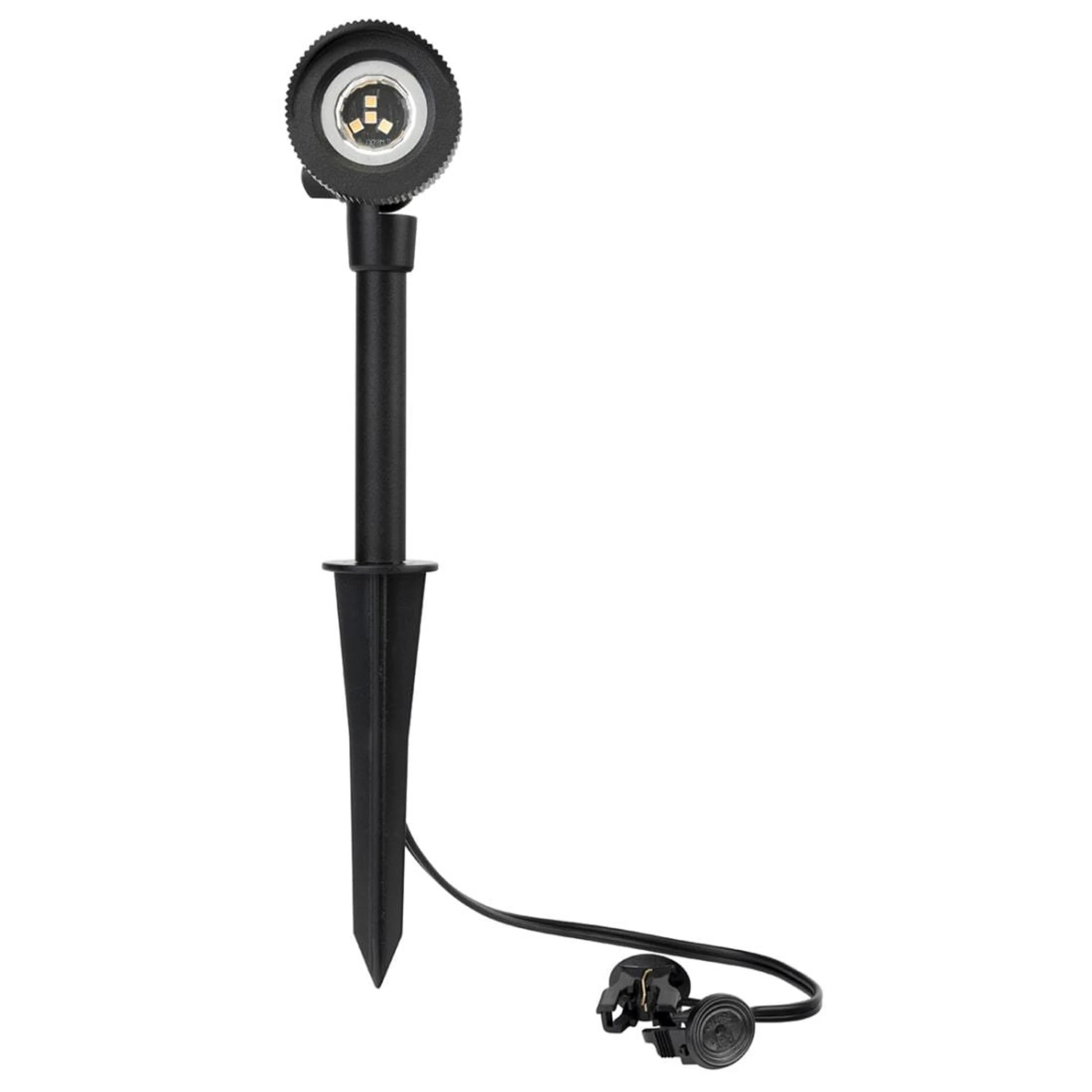 Brilliant PINNACLE 12V LED Garden Spotlight 5W, Black | Outdoor ...